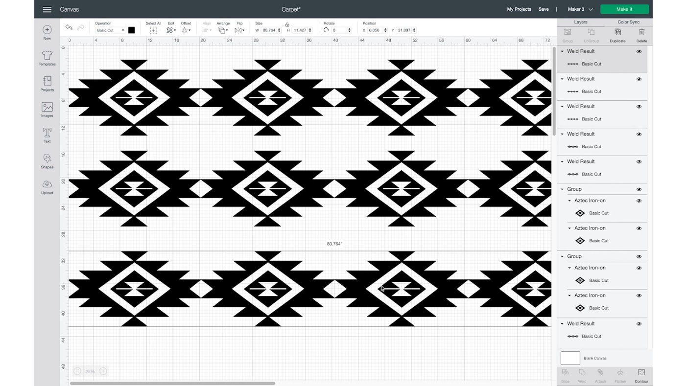 Outdoor Project: Make Your Own Outdoor Vinyl Carpet With Cricut – HomeMade